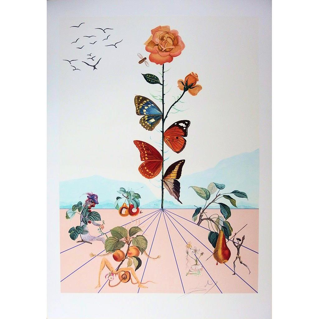 Original Lithograph "Flordali II" by Salvador Dali - Galerie Harmonia