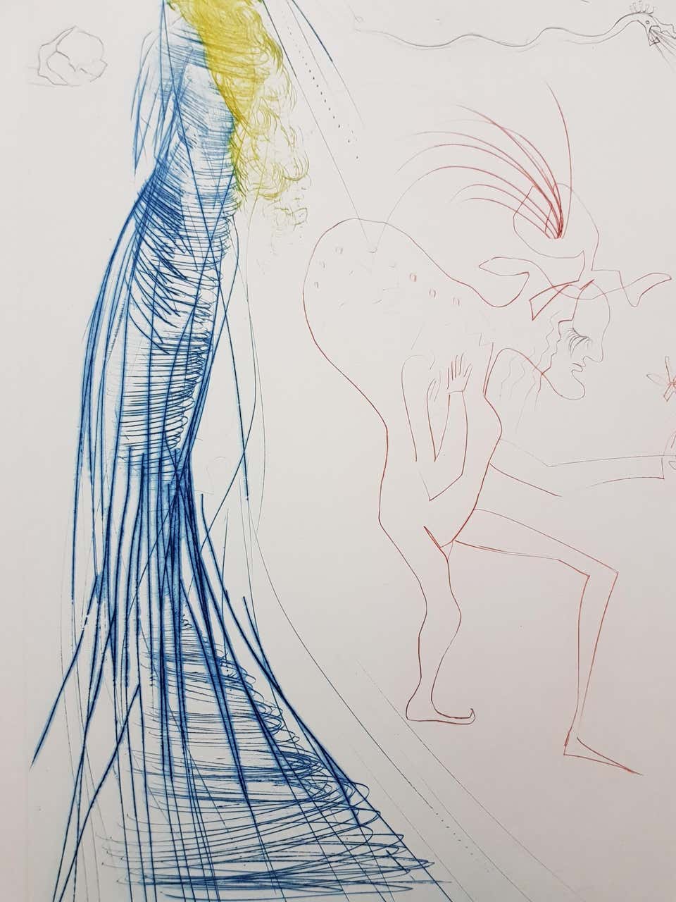 Original Etching "Frocin, the Bad Dwarf" by Salvador Dali - Galerie ...