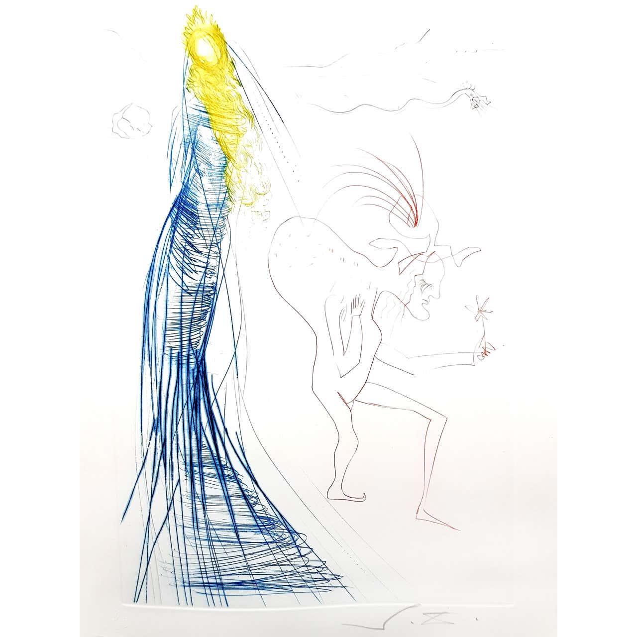 Original Etching "Frocin, the Bad Dwarf" by Salvador Dali - Galerie ...
